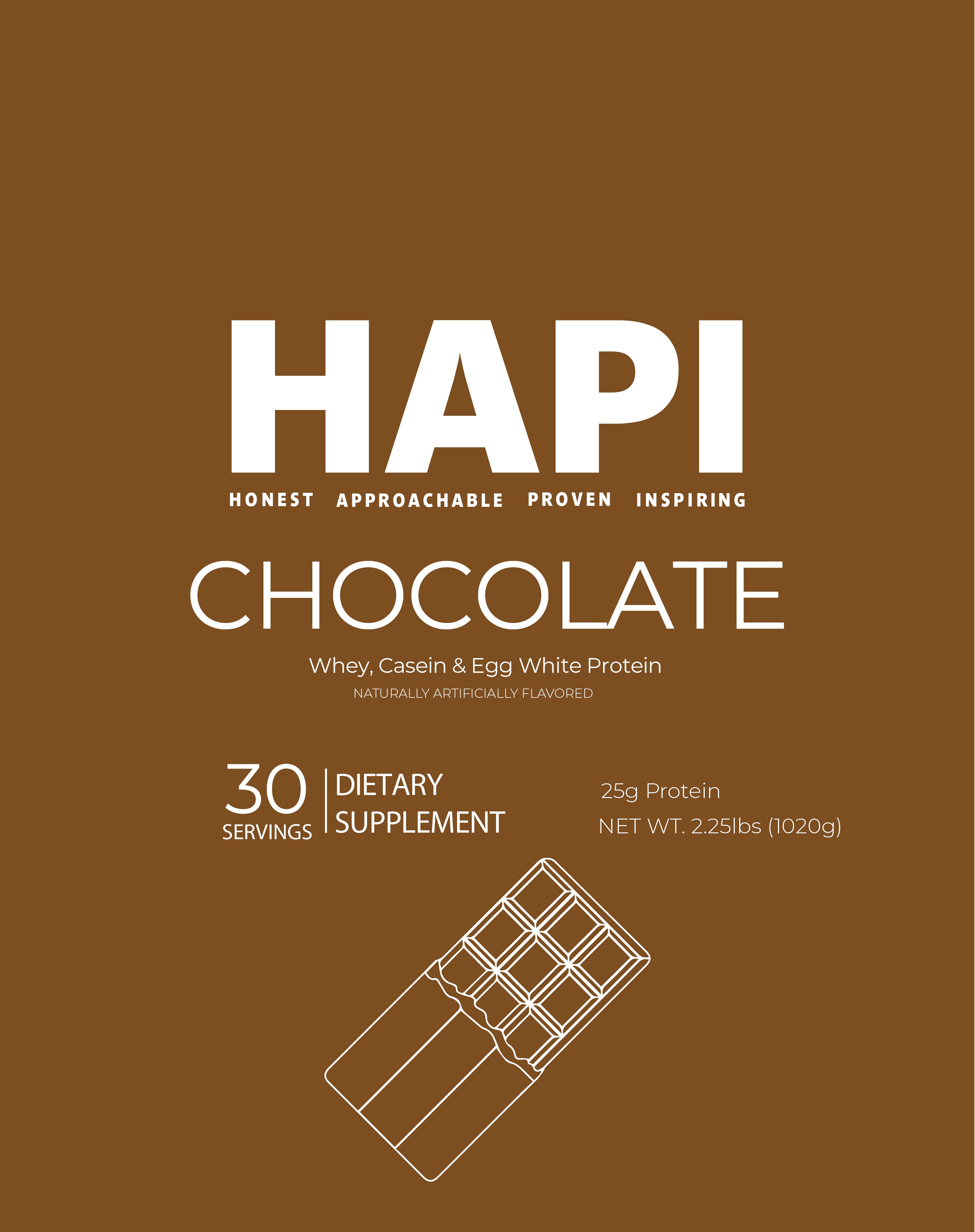 HAPI Chocolate Protein