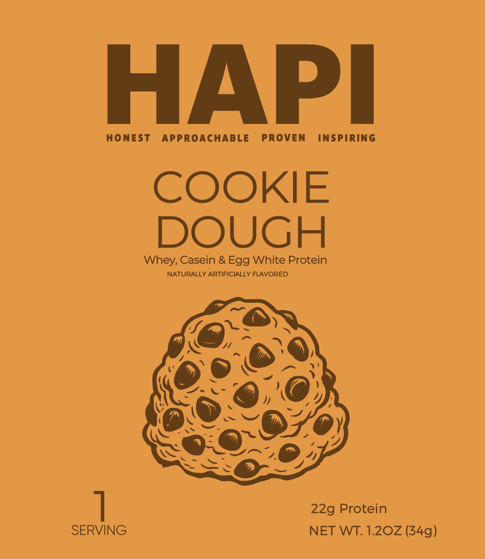 [Single Serve Packet] HAPI Cookie Dough