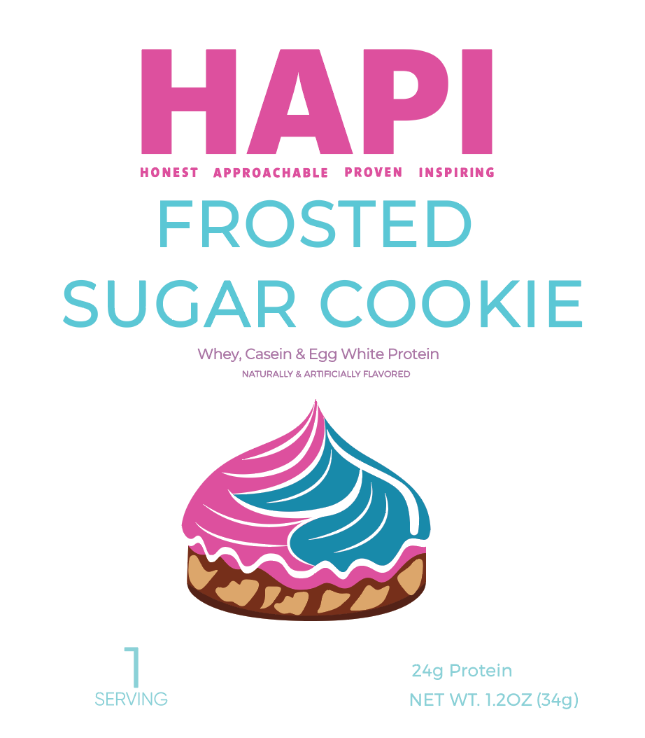 [Single Serve Packet] HAPI Frosted Sugar Cookie
